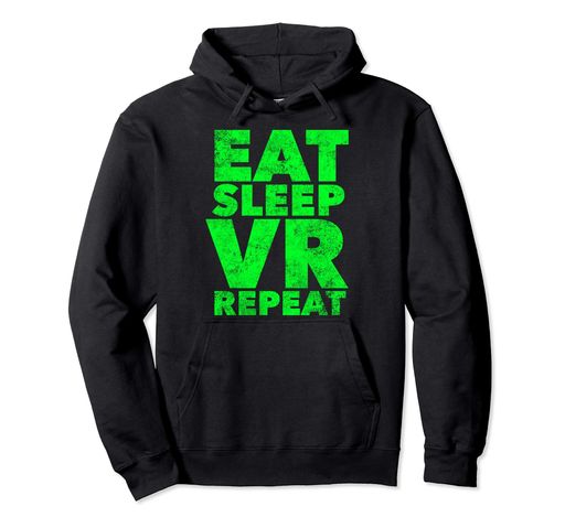 EatSleepVRRepeat-VirtualRealityLoverQuoteSayingVideosGamesFantasy