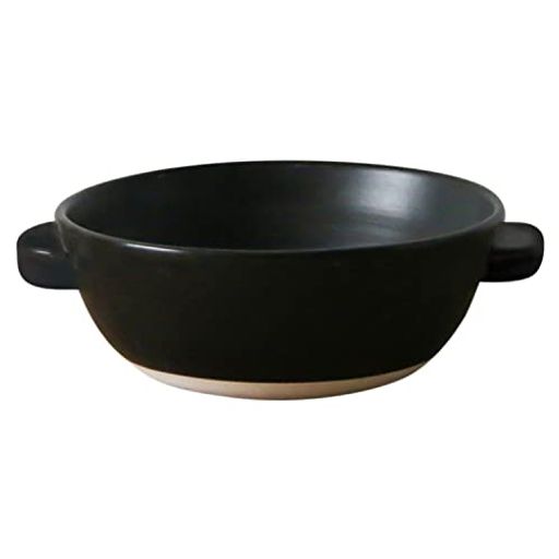 直火OKの耐熱食器。直接コンロで火にかけて調理して、そのままテーブルへ出すことができます。袋麺+具材にぴったりなサイズ感でいつものラーメンがさらにおいしく。 サイズ/220x180x70mm 素材/耐熱磁器