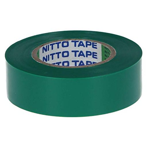 基材:塩化ビニル 粘着剤:ゴム系粘着剤 カラー:緑 幅:19mm 厚さ:0.2mm