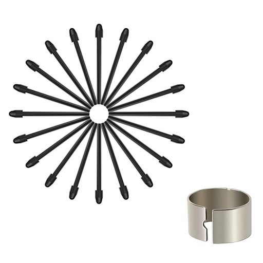 【PD1610/PD1621/WH851専用】――GAOMON電源不要デジタルペンAP51/AP52の替え芯です。 パッケージ:20Xペン先1Xペン先の取り替え用ペンクリップ。 ペン先を交換する方法:ペンクリップでペン先をペンから取り出して...