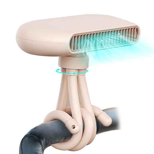 ✅【微風・超静音】この電動ファンはアップグレードされたブラシレスモーターとツインタービンを内蔵しており、より安定性と耐久性が高く、動作中に風量が増加し、回転力はスムーズです。使用すると心地よい心地よい風が生まれ、音も静かです。強モードでも騒...