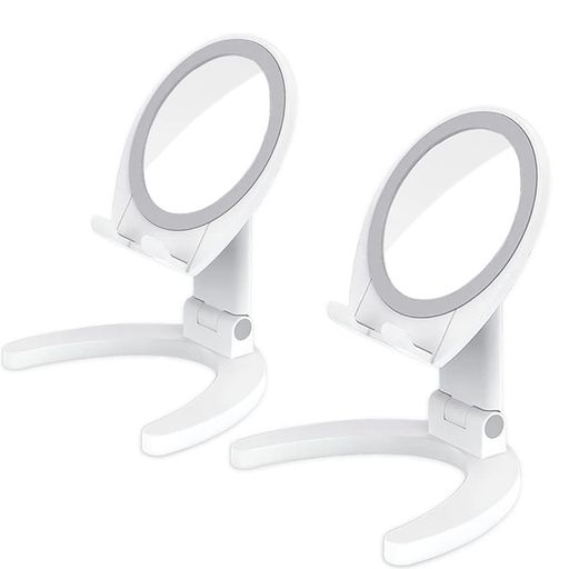 【高さ&amp;角度調整可能】本スマホスタンドには二つの回転軸が設計されており、高さだけでなく角度にもご自由のまま調整できます。載せ台にスペースが残され、携帯を充電しながらもご利用できます。 【安定性よりアップ】可愛いだけでなく、頑丈な作り...