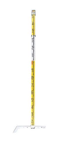 全長:5m 収納時全長:1.360mm 材質:アルミ(スタッフ用アダプター:ステンレス) 用途:下水管の管底からの高さ(深さ)測定に使用 特長:本検査、下検査、施工検査等にご利用できます。 特長2:危険な管内に入り、コンベックス等を使用した...
