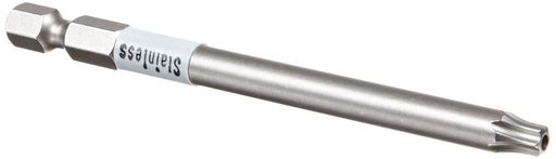 サイズ(mm):L89xW7xH6、重量(g):16.95、刃先サイズ(TX):25、差込(inch):1/4 ステンレス製