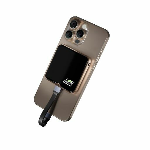 EDM38の磁吸設計により、iPhone15/16Pro/Maxなどの磁気吸着対応スマートフォンにしっかりと吸着でき、MagSafeケースとの併用も可能です。また、付属の磁吸ステッカーで磁力をさらに強化することができます。 iPhone15...