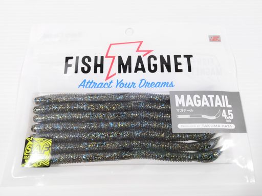入数:7本入り Size:4.5インチ Color:#04マルハタスモークギル 推奨リグ:インチワッキー(ジグヘッドワッキー)・ノーシンカーワッキー・ネコリグ S.A.FMetarial/FECO認定商品/秦拓馬プロデュースワーム