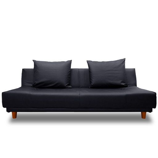 ゆったりとした座面の奥行のソファーベッド