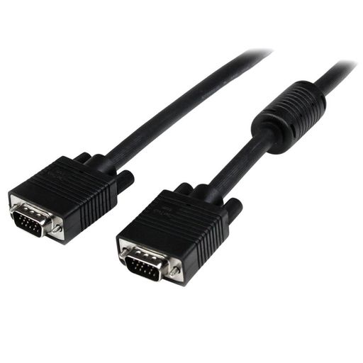 鮮明な画像を再現する3重同軸+ツイストペア線 高品質HD15コネクタと頑丈な造りのケーブル 輝度が高く鮮明な映像をVGAモニタで再現する75Ωインピーダンス整合 応力緩和性を備えた高品質PVCモールドVGAコネクタ