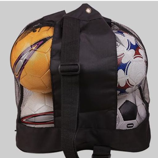 サッカーボール、バスケットボール、バレーボールなど、さまざまなスポーツボールを収納可能。1つのバッグで複数のスポーツに対応します。 メッシュ素材を採用し、通気性を確保。汗や湿気を逃がしやすく、ボールを常に乾燥した状態で保管できます。 巾着型...