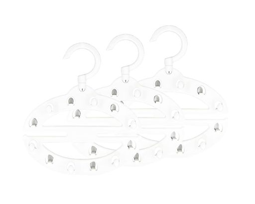 サイズ:約21.5x24x4cm 商品重量:約84g 材質:本体・フック/ポリプロピレン 原産国:日本 ●回転式フックでクローゼットに掛けやすく、ベルト収納に最適なベルトハンガーです。両面に引っ掛けがあるので、約12本~14本まで交互にかけ...