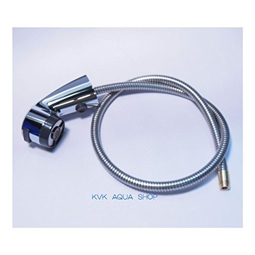 キッチンバスルーム 星(白抜き)KVK【HC287/800】旧MYMFA547T10-G229用シャワーヘッド&amp;ホース星(白抜き)旧MYM補修部品>旧MYMキッチン・洗面シャワー部品■このセットを使用していた製品に貼付されてい...
