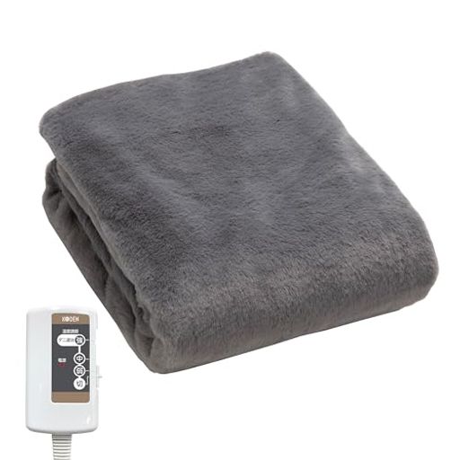 商品タイプ:電気しき毛布 本体サイズ:約130x80cm 消費電力:40W 表面温度強:約52°C 中:約36°C 弱:約20°C 電源コード長:約1.9m / 0.5m