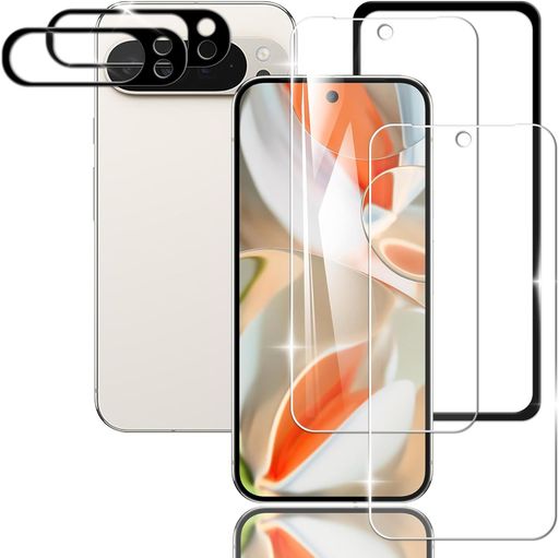 【超お得なセット】このパッケージはスクリーンの保護装置を含んFORiPhone15ProMax用のでいます(2枚)+レンズの保護装置(2枚)。※ご注意:お買い求めの機種を確認してからご購入をお願いします 【硬度9H】高品質の日本旭硝子素材を...