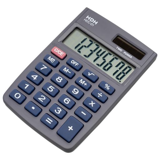 カバーが付いた小型サイズの8桁表示電卓 約33gと軽量なので持ち運びに便利。幅広い使い方ができます 電源に太陽電池と電池を使用。自動的に電源がOFFになる、電力消費を防ぐオートパワーオフ機能付き 機能:メモリー、オートパワーオフ、2種電源 ...