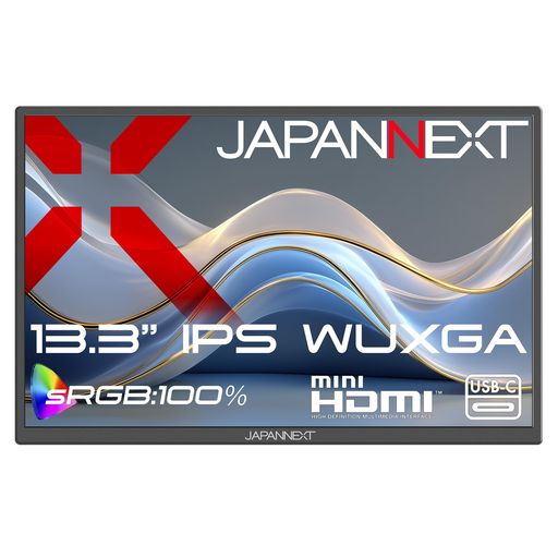 ビジネス 13.3インチのIPSパネルを搭載し、WUXGA(1920x1200)解像度に対応したモバイルディスプレイです。WUXGA(1920x1200)解像度(アスペクト比16:10)は、従来のフルHD(1920x1080)解像度(アスペ...