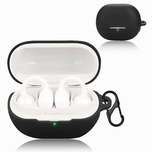 【対応機種】SOUNDPEATS UU用シリコン製保護ケース。間違えて購入しないように、ご購入前に商品画像をご参照の上、機器の型番をご確認ください。 【装着充電可能&amp;使いやすい】ケースは本体にぴったりフィットし、開閉がスムーズで、便...