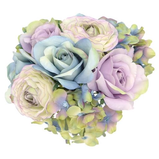 全長:21cm 花径:3~7cm 素材:ポリエチレン・ポリエステル・紙・ワイヤー 中国製