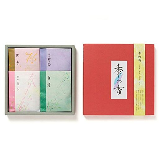 リラクゼーション 印香/練香/香木(沈香・白檀)2種/紙箱入(パッケージ外寸)160mmx160mmx25mm