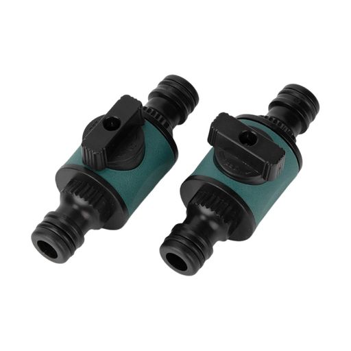 【商品仕様】2個セット水道ホースジョイント。 【高品質素材】ABS+TPRの特殊素材と精密嵌合構造で、耐久性があり、頑丈で安全に使用できます。 【調整可能】水道ホースジョイントにはバルブが付いており、水需要に応じて水を自由に開閉し、優れた密...