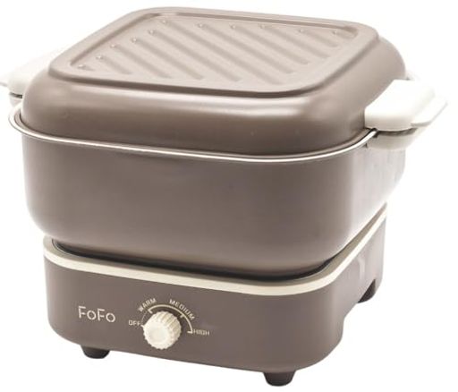サイズ(約):本体(使用時)/245x200x170mm、本体(収納時)/245x200x100mm、電源コードの長さ/1.2m 重量(約):1.3kg、容量(約):2L 電源:交流100V50/60Hz、消費電力:800W 温度調節範囲:...