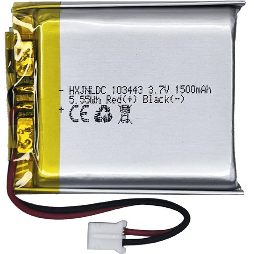 このバッテリーは、5.5Wh 1500mAh未満のDIY 3.7 - 5V で、電子製品に適用できます。(星(塗り潰し)大電力電動工具や航空機には適用されない) コネクタの仕様と極性は製品の表示画像に基づいています、星(塗り潰し)赤い線は正...