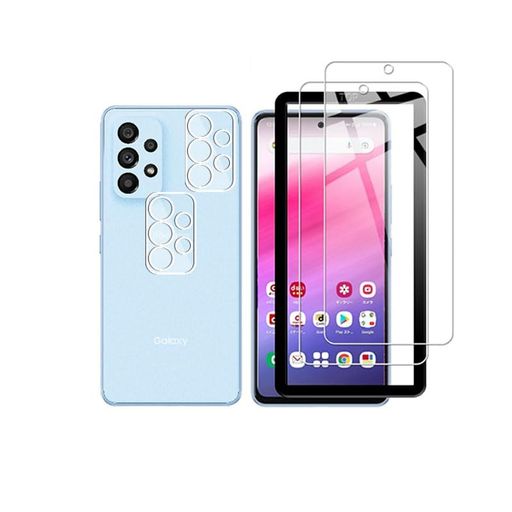 【対応機種】GalaxyA535GSC-53CSCG15ガラスフィルム2枚+カメラフィルム2枚+1枚ガイド枠。注:同じ機種です。メーカーが提供するカメラの穴の開口部は異なる開口部がある場合があります、ご理解ください。モデルによってサイズが異...