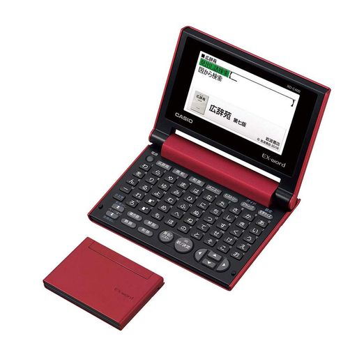 カシオ 電子辞書 エクスワード コンパクトモデル XD-C400RD レッド 40コンテンツ レッド XD-C400RD