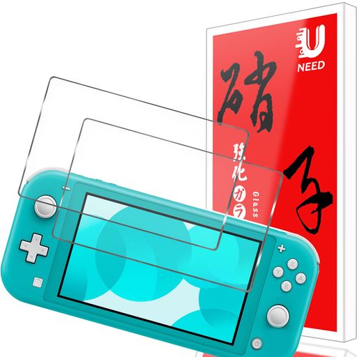 ⭕「対応機種」NintendoSwitchLite用の液晶画面保護ガラスフィルム ⭕【貼り易い】気泡が入りにくい、貼り付けを感じさせない、位置を合わせて簡単に貼り付けます。「指紋防止」液晶画面に油、ホコリ、キズ、摩損等の悩みを一気に解決でき...