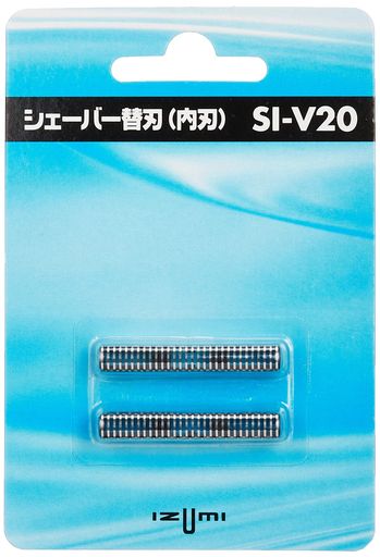 サイズ:幅3.6x奥行0.5x高さ1cm 本体重量:2g 素材・材質:SUS 原産国:中国 保証期間:なし 対応機種:IZF-V20、IZF-V30、IZF-V40、IZF-V50用内刃