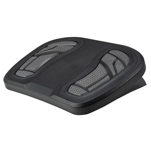 デスクワーク中の姿勢が保ちやすくなります。 表面の突起が足裏を適度に刺激してくれます。 足が置けることで太ももへの圧迫を軽減。 オフィスや自宅などのデスク下で足を快適にサポート