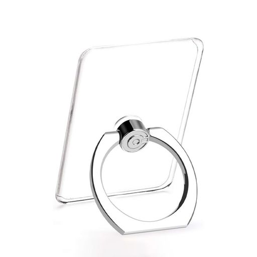 【 製品仕様 】: 寸法: 長さ: 4.2cm 幅: 3.5cm 高さ: 7mm材質:アクリル、亜鉛合金、強力透明接着剤 重量: 10g 数量: 1個 色: 透明 【 360°回転デザイン 】: 本製品の携帯電話リングのリング部分は360度...
