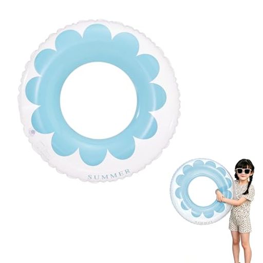 【透明花柄おしゃれデザイン】清涼感溢れる透明地に華やかな花柄をあしらい、見た目が可愛く華やかで夏らしい雰囲気を演出します。取っ手付きとノーマルタイプの二種類から選べ、水遊びはもちろん屋外撮影にもぴったりです。 【厚手 PVC 素材で丈夫長持...
