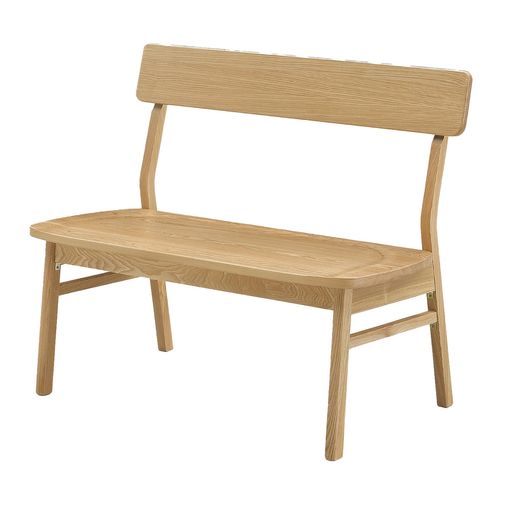 サイズ:幅95x奥行53x高さ80x座面高42cm 重量:12kg 素材:タモ無垢材