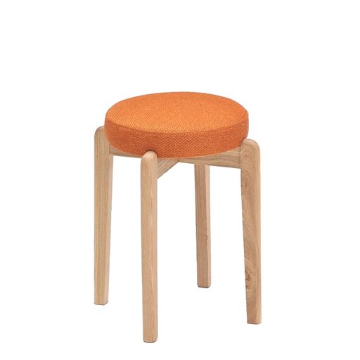 サイズ:幅30x奥行30x高さ42cm 重量:2kg 素材:ファブリックタモ無垢材