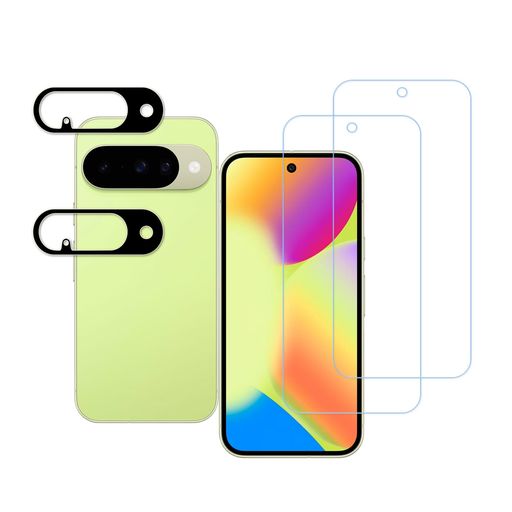【対応機種・超お得組み合わせセット】Google Pixel 10 対応 ガラスフィルム(2枚)+カメラフィルム(2枚)。携帯電話の画面からレンズまで二重の保護。 【飛散防止設計】高品質の日本硝子素材を採用します。飛散防止加工により、万が一...