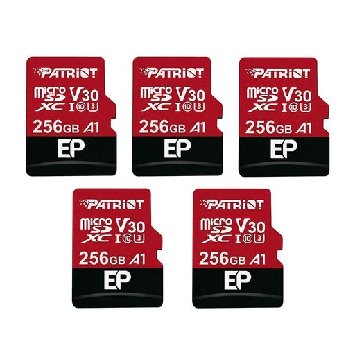 Capacity:5x256GB;Retail5Pack. A1appperformanceClass;VideospeedClass:V33 Readspeedupto100MB/s|writespeedupto80MB/s 4Kvide...