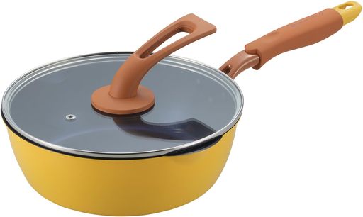 サイズ(約):450x270x153mm (1,255g)、深さ/80mm 素材・材質:本体/アルミニウム合金、はり底/ステンレス鋼 (クロム16%)、底の厚さ/2.4mm (はり底を含む)、フタ/強化ガラス、取っ手・つまみ/フェノール樹脂...