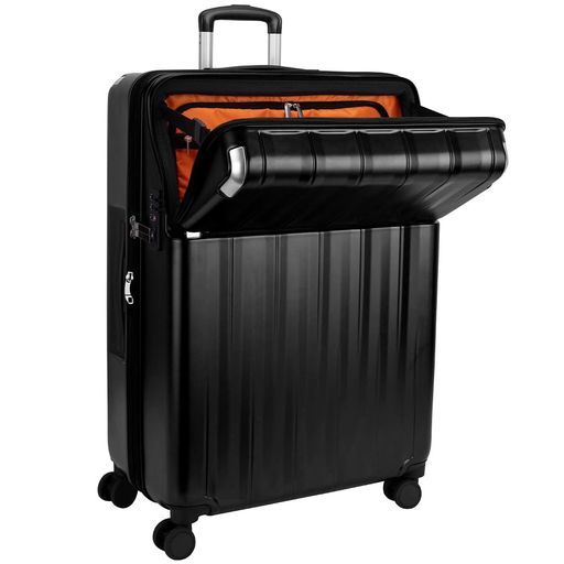 トップオープン機能 ブレーキ機能付き 総外寸:約750x530x290(340)mm 重量:約5.6kg 拡張機能付き