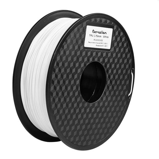 PxmalionFlexibleTPUは独特の弾性樹脂というフィラメントです。柔軟性も耐久性も優れて、強い形状記憶力があるフレキシブル素材であります。 FlexibleTPUは独特の弾性樹脂ですので、ダイレクトエクストルーダの3Dプリンター...