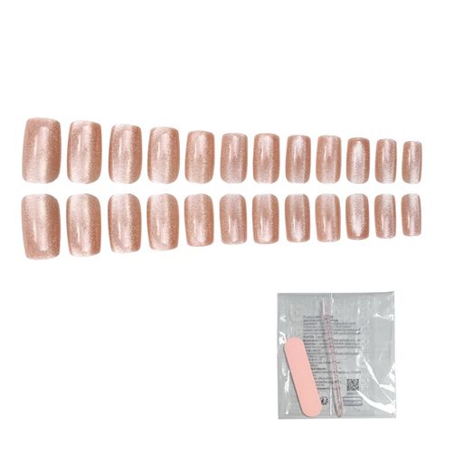 【包装内容】ネイルチップ24枚+付替え用両面テープ10枚+爪やすり1個+プラスチックスティック1個 【ファッション】ネイルチップは環境にやさしいABS素材で作られており、耐久性が高く、仕事や日常生活で繰り返し使用できます。 【貼るだけ簡単】...