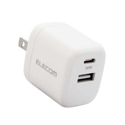 【スペック】30W(USB-Cポートのみ使用)、2ポート(USB-C/USB-A)、サイズ:幅4.2x厚み3x高さ3.9cm、重量:58g 【ノートPC対応機種】Macbook Air、Pro 13インチ、Pro 16インチ、Surface...