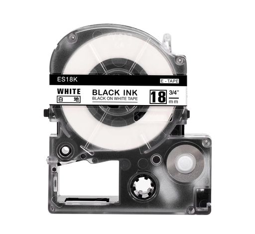 互換キングジムテプラテープ白テプラproテープカートリッジSS18Kテプラテープ18mm白地黒文字テープ幅:18mm巻長さ:8m