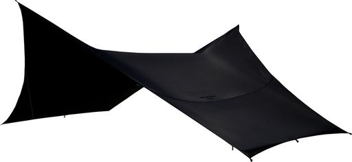 素材:ポリエステルリップストップ75D(耐水圧1,800mm) 重量:幕体/約2.14kg サイズ:縦570x横500cm 付属品:ハンマー、スチールペグ、張り綱(2.1mx4、4.2mx4)、収納袋 ※ポールは付属しません。 原産国:中国