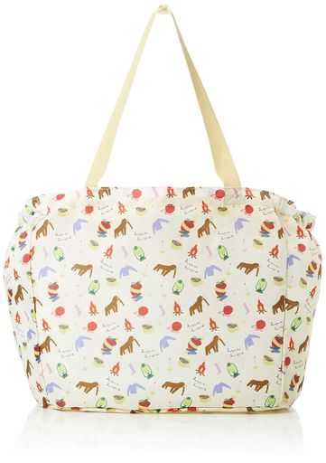 タテ30cmxヨコ60cmxマチ26cm ポケットなし 重量:140g ショルダー全長:53.5cm 折り畳み時のサイズ:タテ16cmxヨコ23cm