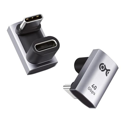 【U字・180度設計】 USB-C U字 変換アダプタ/タイプC U字 アダプタは、スマートフォン、タブレット、ノートPC、Nintendo Switch 2やSteam Deckなどにすっきり収まる低背設計です。USB-Cポートを180度...