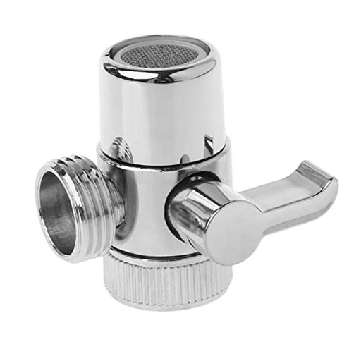 1給水口:蛇口アダプターの接続サイズはNPTめねじ22mm(=55/64) 2つの水出口:1つの出口はおねじG1/2(=20mm粗い糸)で、洗濯機またはガーデンホースに接続できます。もう1つの出口には蛇口エアレーターバブラーが付いています。...