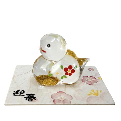 商品サイズ:約6.8x4.8x3.2cm 商品重量:約50g 素材:ガラス