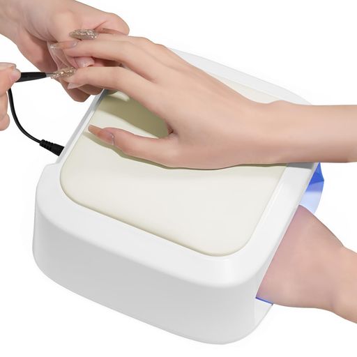 高出力、速乾:強力な48WのUVネイルライトは、耐久性のある36個のビーズ(デュアル波長365+395nm)を備え、あらゆる種類のネイルジェルをより速く硬化させ、通常のネイルライトよりも硬化時間を80%短縮します。 3つのタイマー設定:LC...