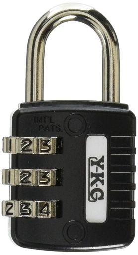 サイズ:A/37.5xB/20xC/14xD/4.5xE/31mm 色:ブラック 仕様:3段番号可変式