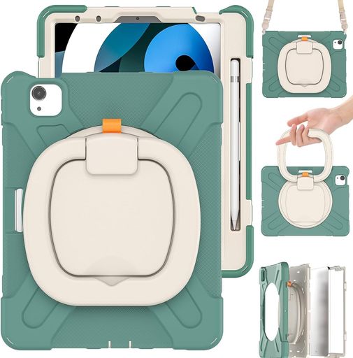 ✅【対応機種】iPadPro11インチM5/M4(2025/2024)用の特別デザインです。対応iPadモデル番号:A3357/A3358/A3359/A2836/A2837/A3006。 ✅【ハンドル】作りは頑丈で握り心地もよし。回転させ...